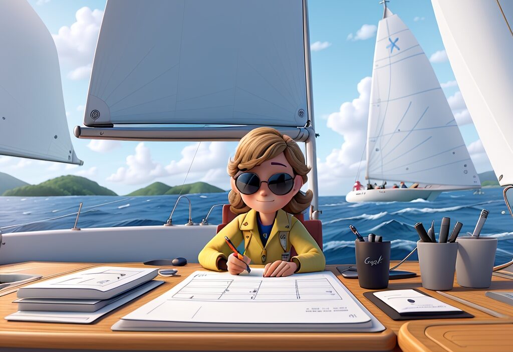 Logbuch & Segeln | skipper-training.tv